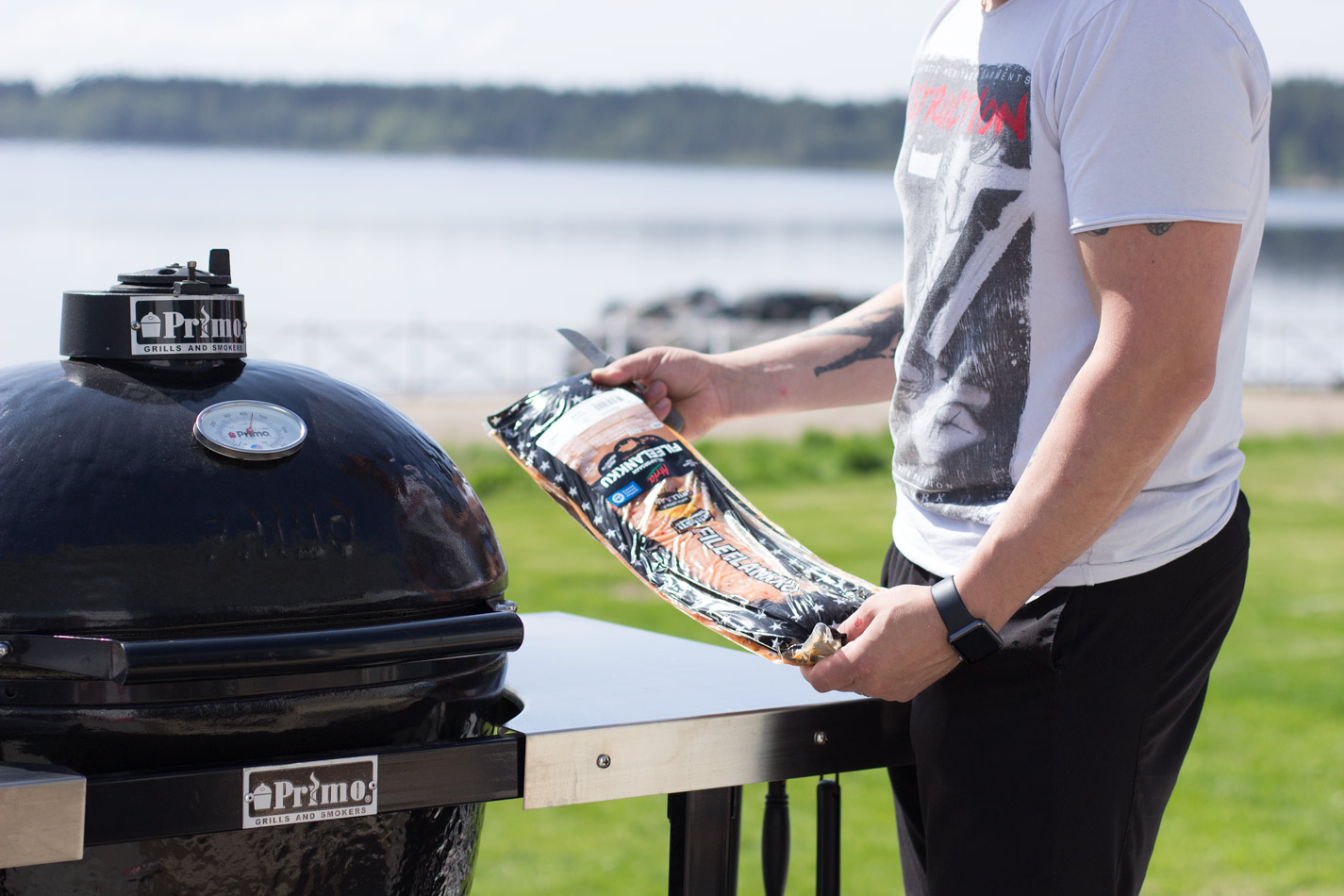 Grilliherkkuja Atrian Viljaporsaan lankkufileestä